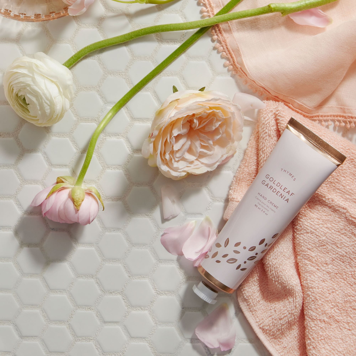 Thymes Goldleaf Gardenia Hand Cream | Berings