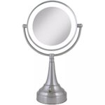 Zadro Cordless Dual-Sided LED Round Vanity Mirror | Berings