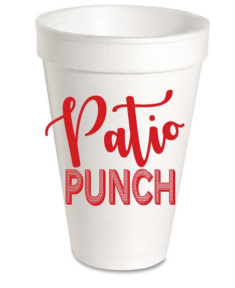 Patio Punch Styrofoam Cups | Berings