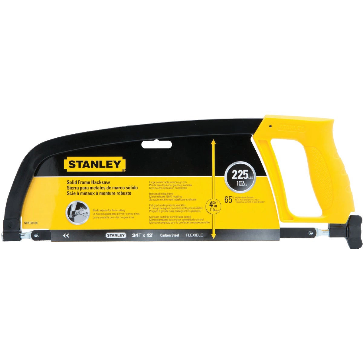 Stanley 12" D-Shape Hacksaw | Berings
