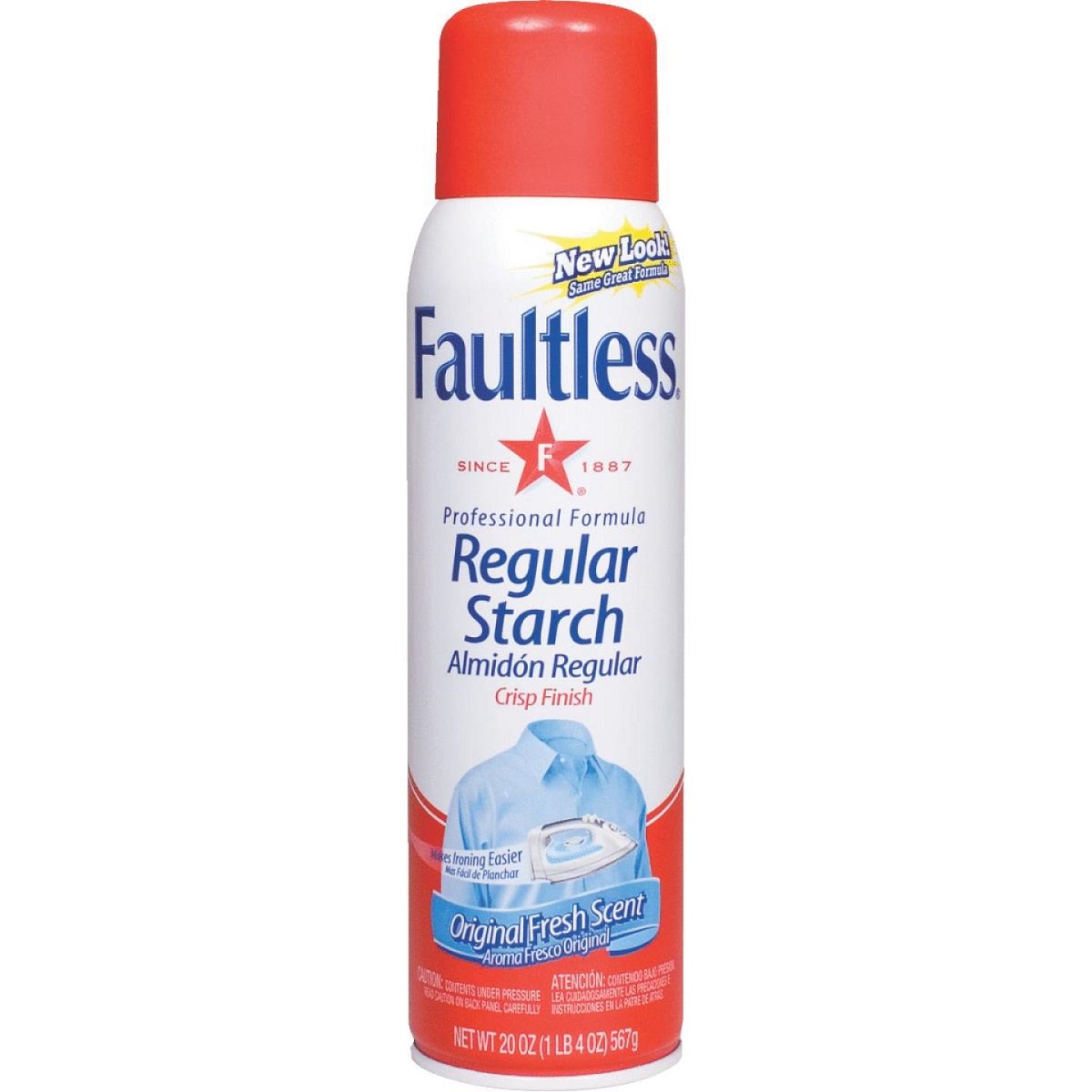 Faultless 20 Oz. Aerosol Spray Starch | Berings