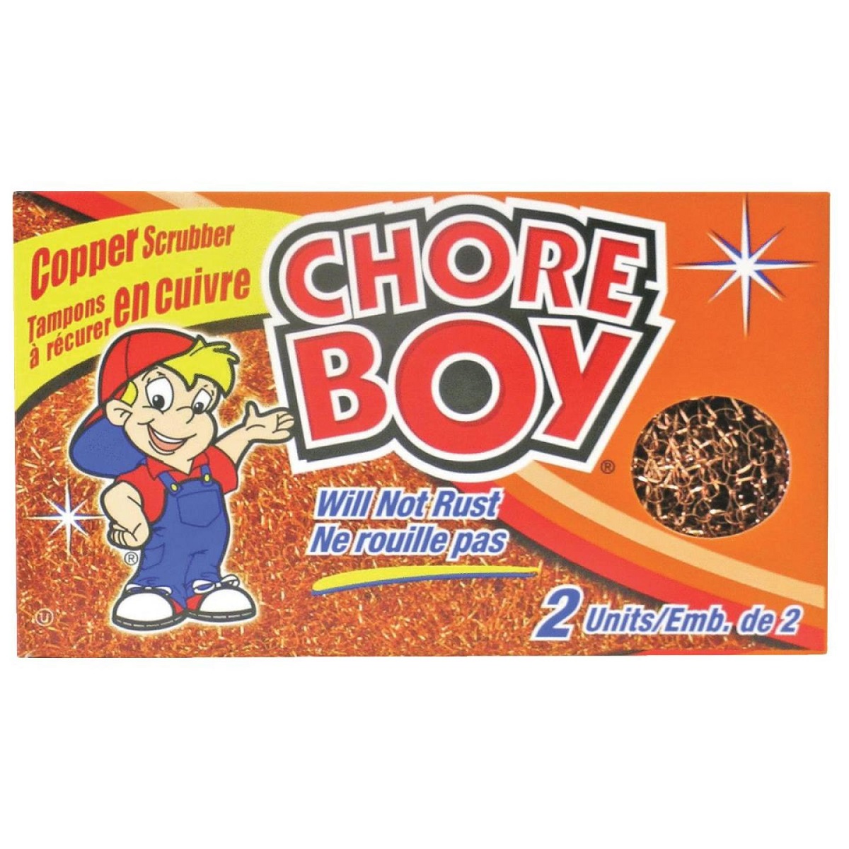 Chore Boy Copper Scouring Pad - 2 pk | Berings