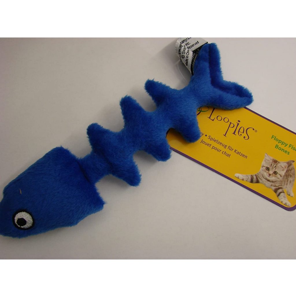 Loopie's Catnip Floppy Fish Bones | Berings