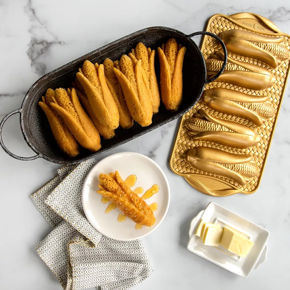 Nordic Ware Corn Cakes Pan | Berings