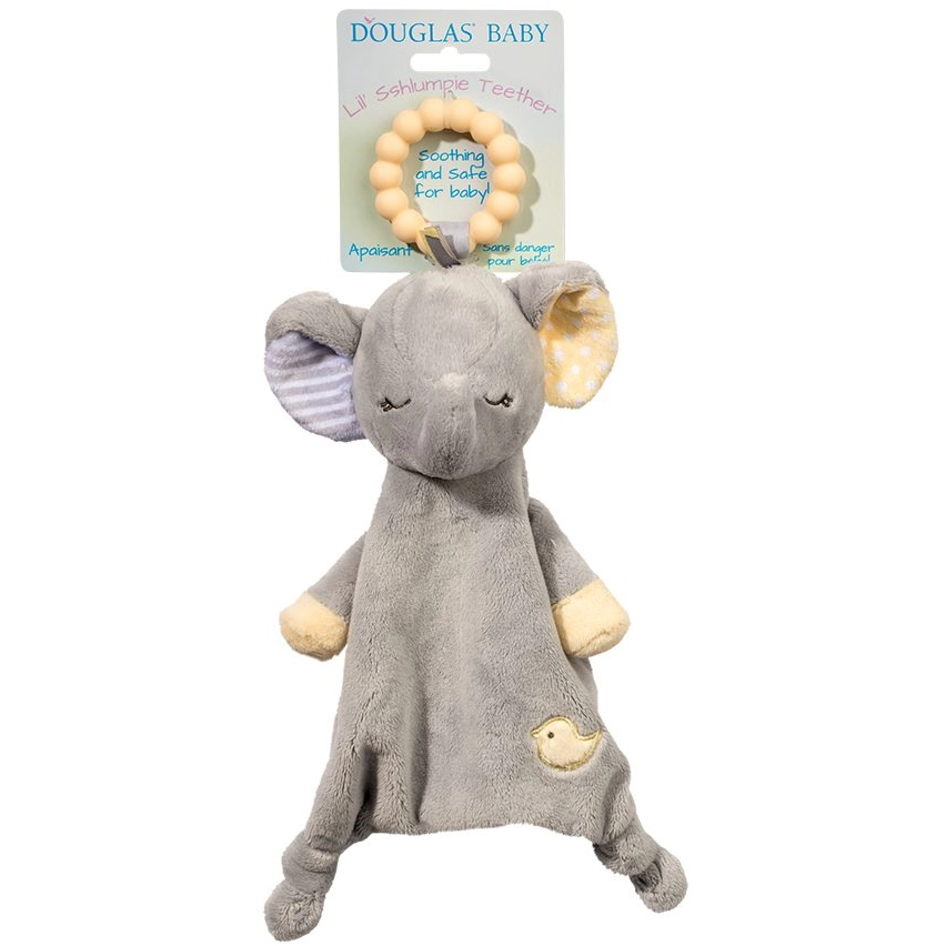 Joey Gray Elephant Teether | Berings