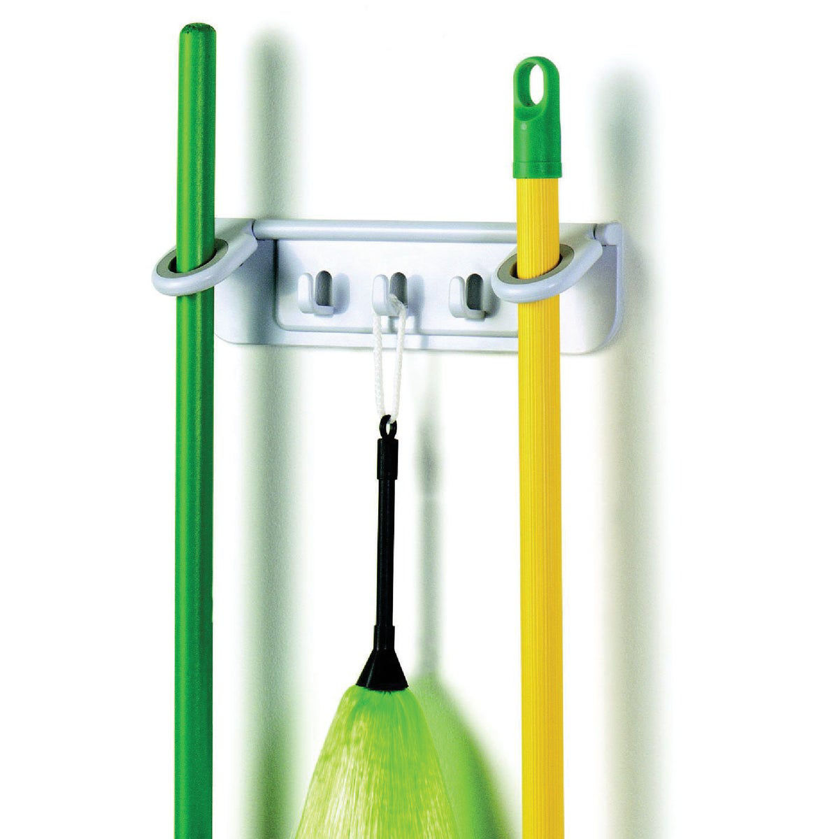Spectrum 11-1/4 In. Mop & Broom Long Handle Tool Rack | Berings