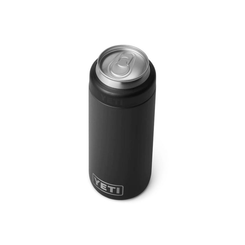 Yeti Rambler Colster Slim Can Insulator - Black | Berings