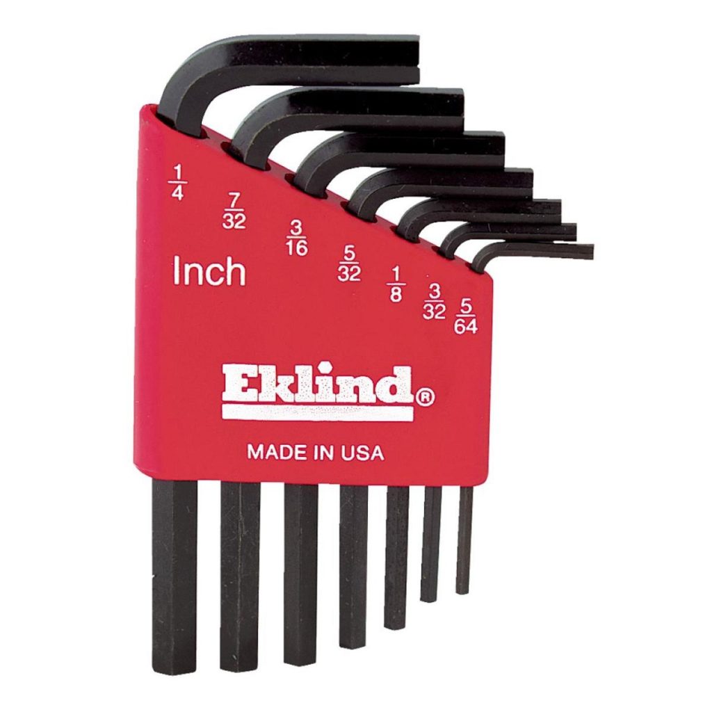 Eklind Short Arm Hex Key Set, 7-Piece | Berings