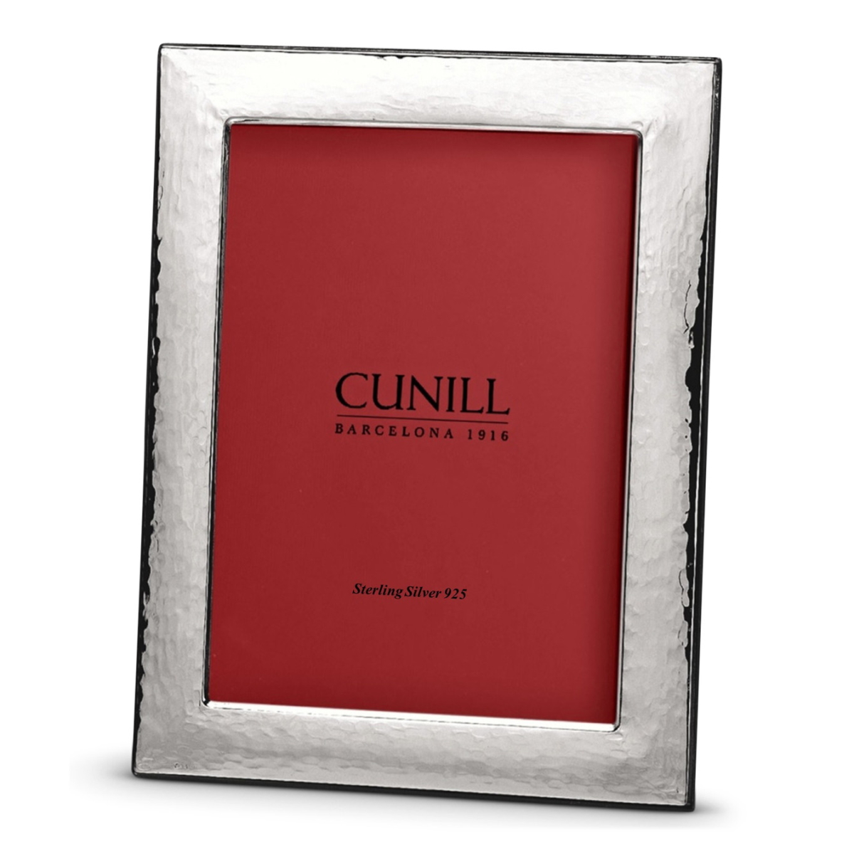 Cunill Hammered 8x10 Non-Tarnish Sterling Silver Picture Frame | Berings