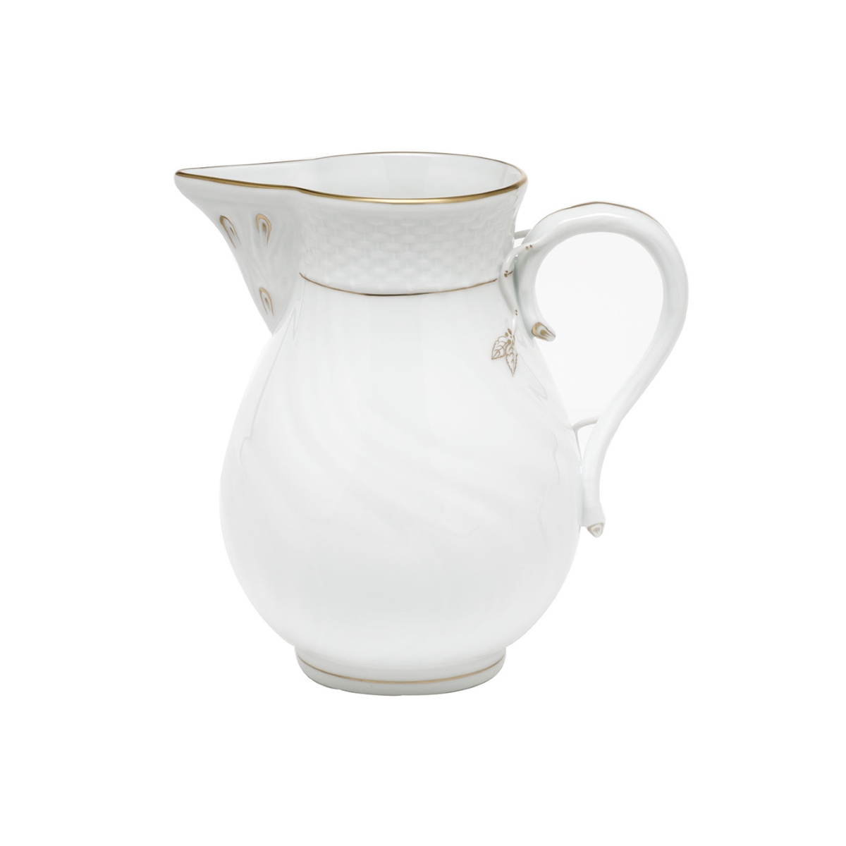 Herend Golden Edge Pitcher | Berings