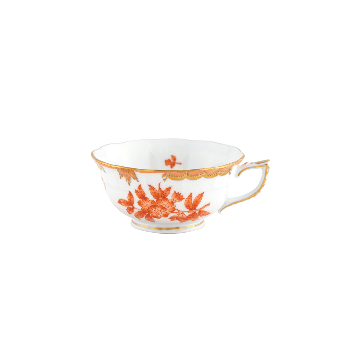 Herend Fortuna Tea Cup - Rust | Berings