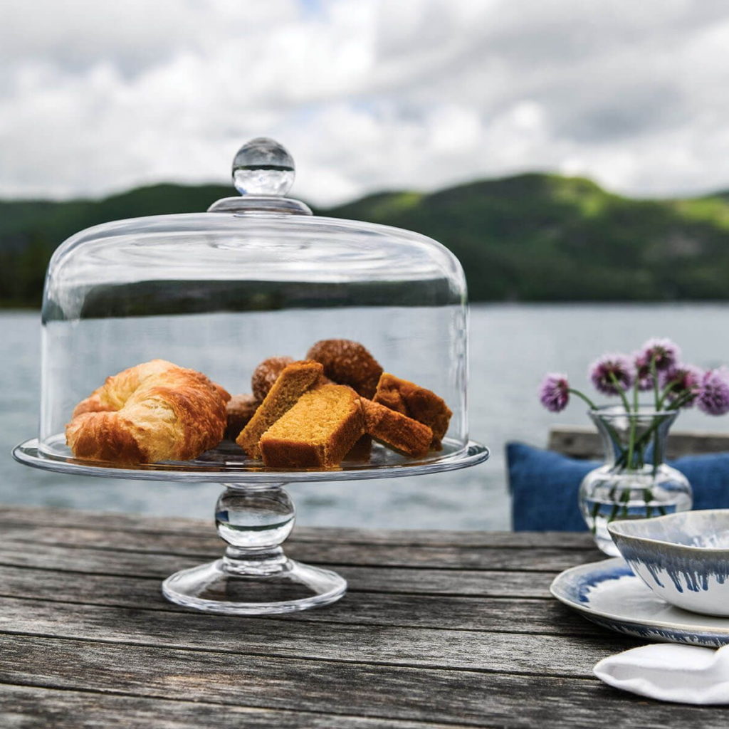 Simon Pearce Hartland Cakeplate Dome | Berings