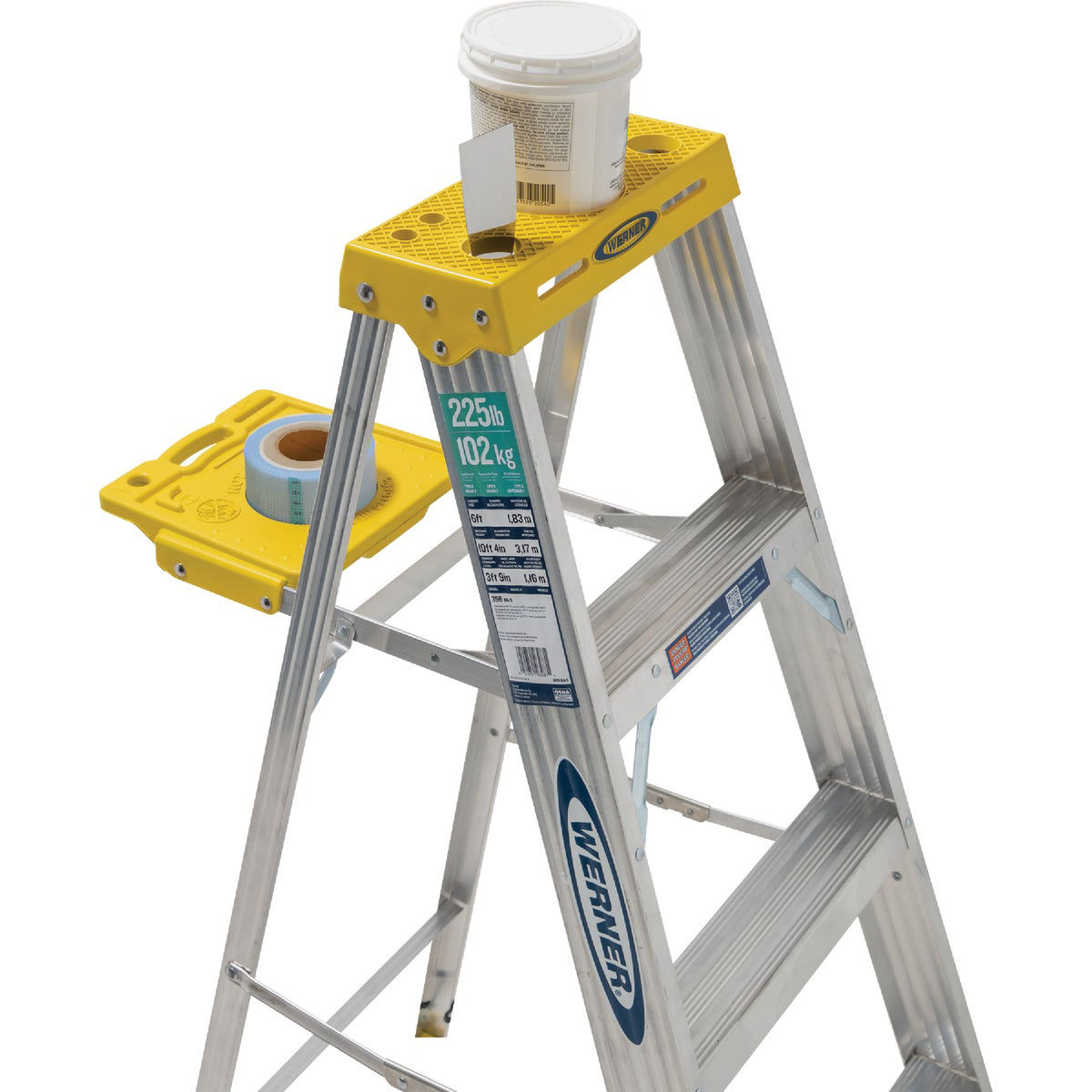 Werner 6 Ft Aluminum Type II Step Ladder | Berings