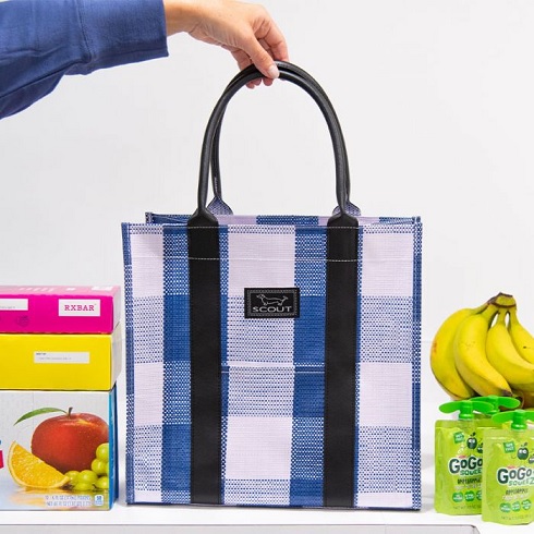 Scout Totes-Ma-Goat - Navy Check | Berings