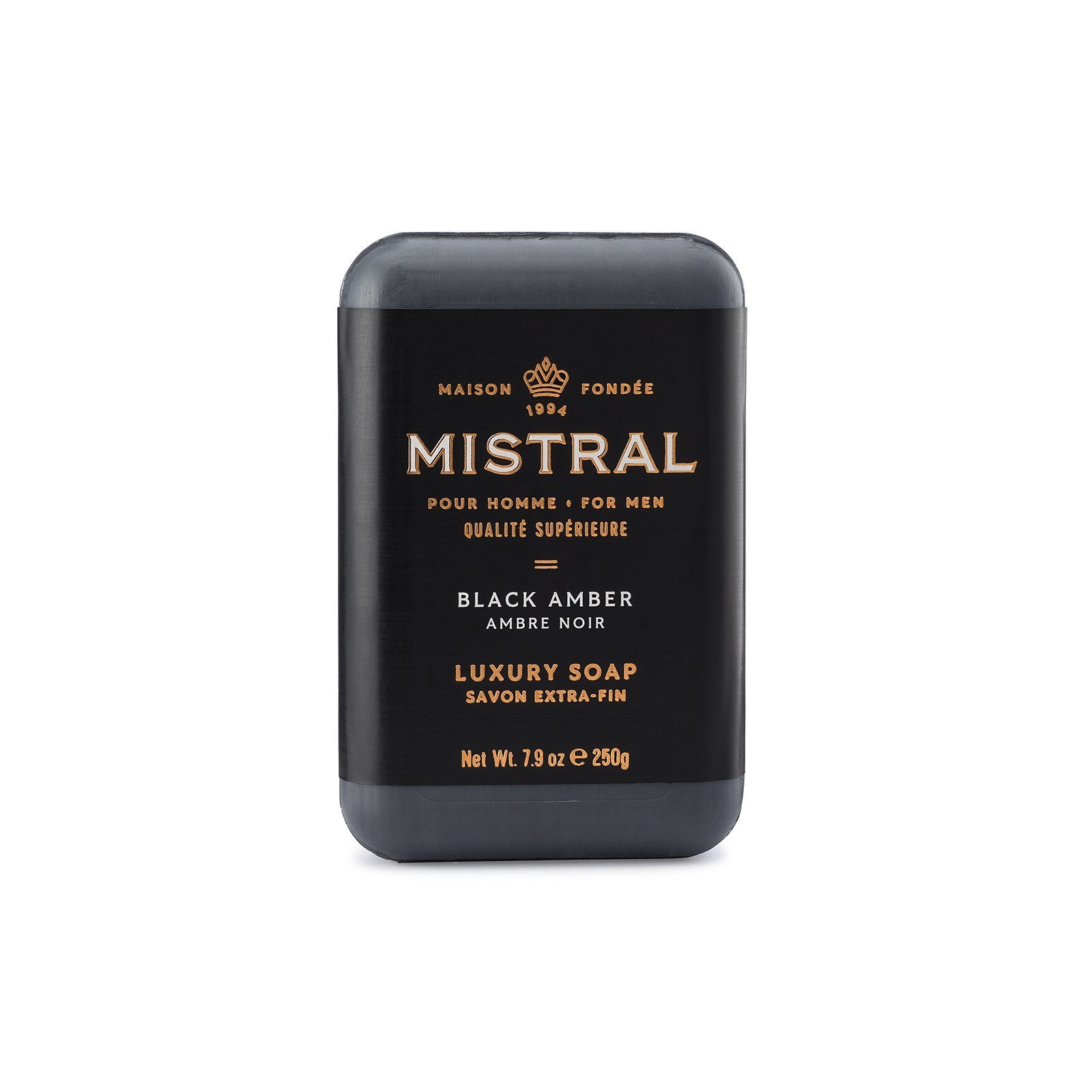 Mistral Black Amber Soap | Berings