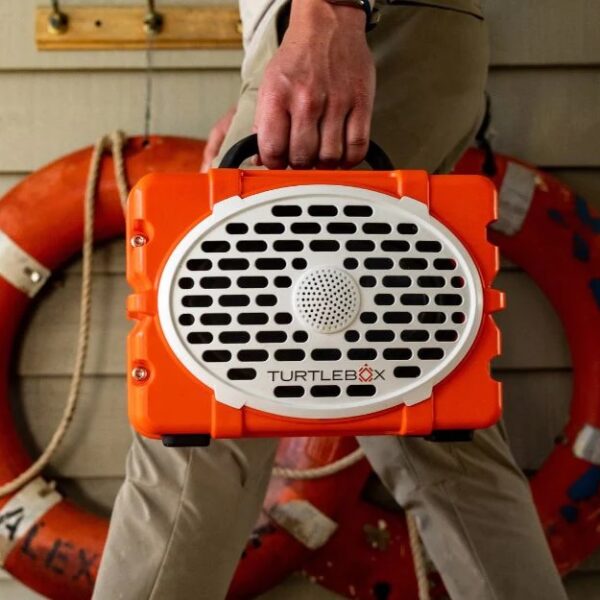 Turtlebox Outdoor Bluetooth Speaker - Burnt Orange | Berings