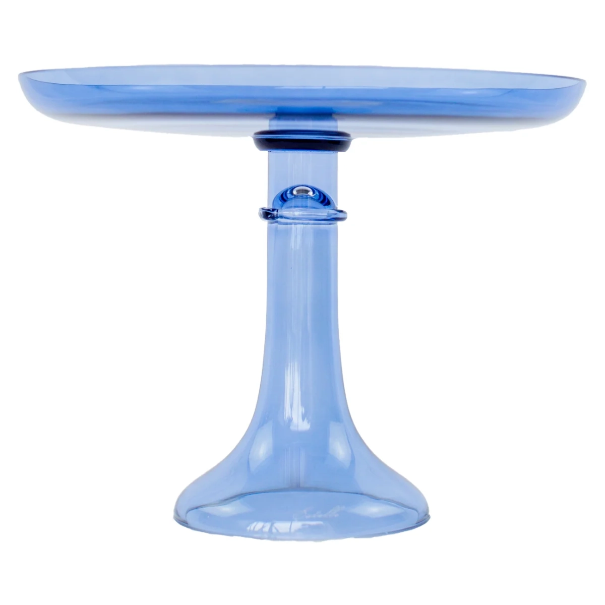 Estelle Colored Cake Stand - Cobalt | Berings