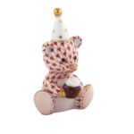 Herend Birthday Bear - Rust | Berings