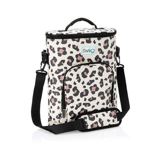Luxy Leopard Slingi Crossbody Cooler | Berings