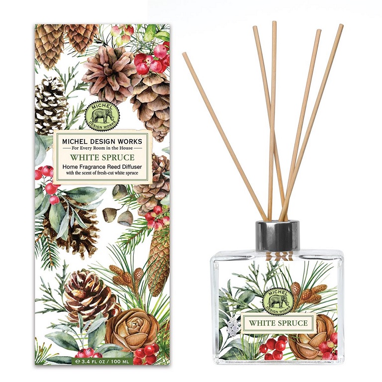 White Spruce Home Fragrance Reed Diffuser | Berings