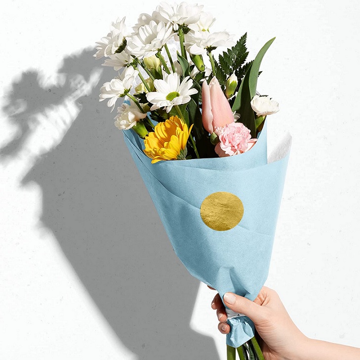 Jillson & Roberts 20" x 26" Gift Tissue Paper - Pastel Blue | Berings