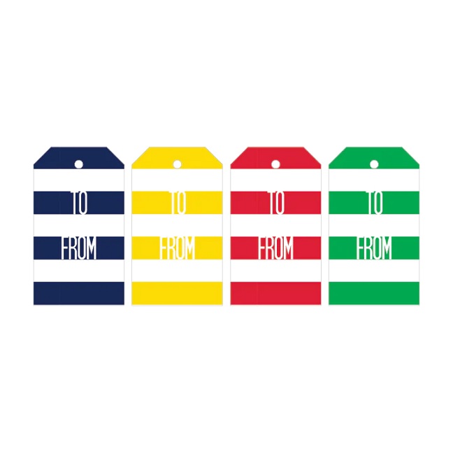 Stripes Gift Tag | Berings