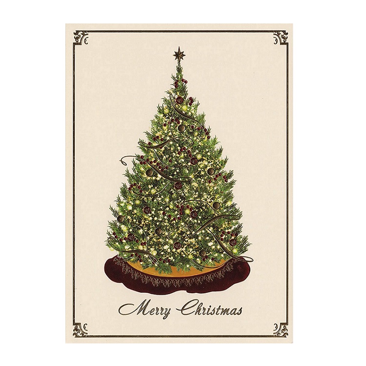Elegant Tree Boxed Cards | Berings