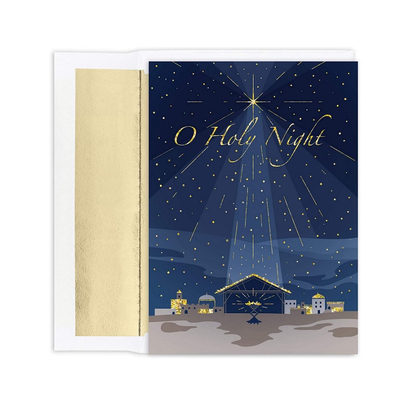 Masterpiece Studios Premium Holiday Cards - O Holy Night | Berings