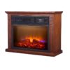 Mobile Quartz Electric Fireplace with Real Flame™ Technology | Berings