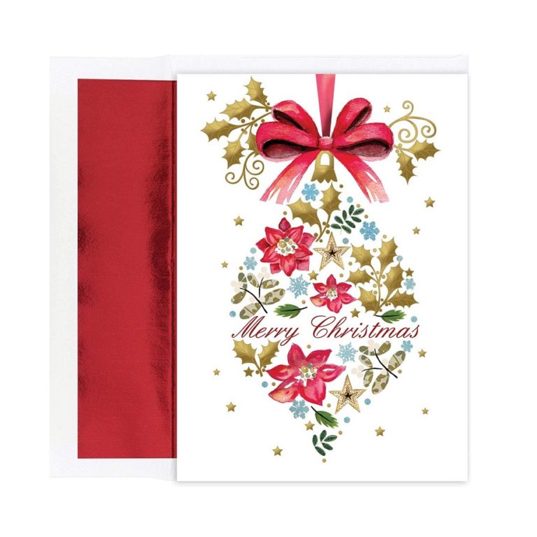 Masterpiece Studios Holiday Collection Cards - Vintage Ornament | Berings