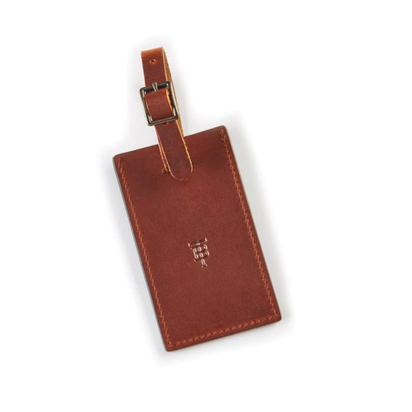 Tom Beckbe Luggage Tag - Chestnut | Berings