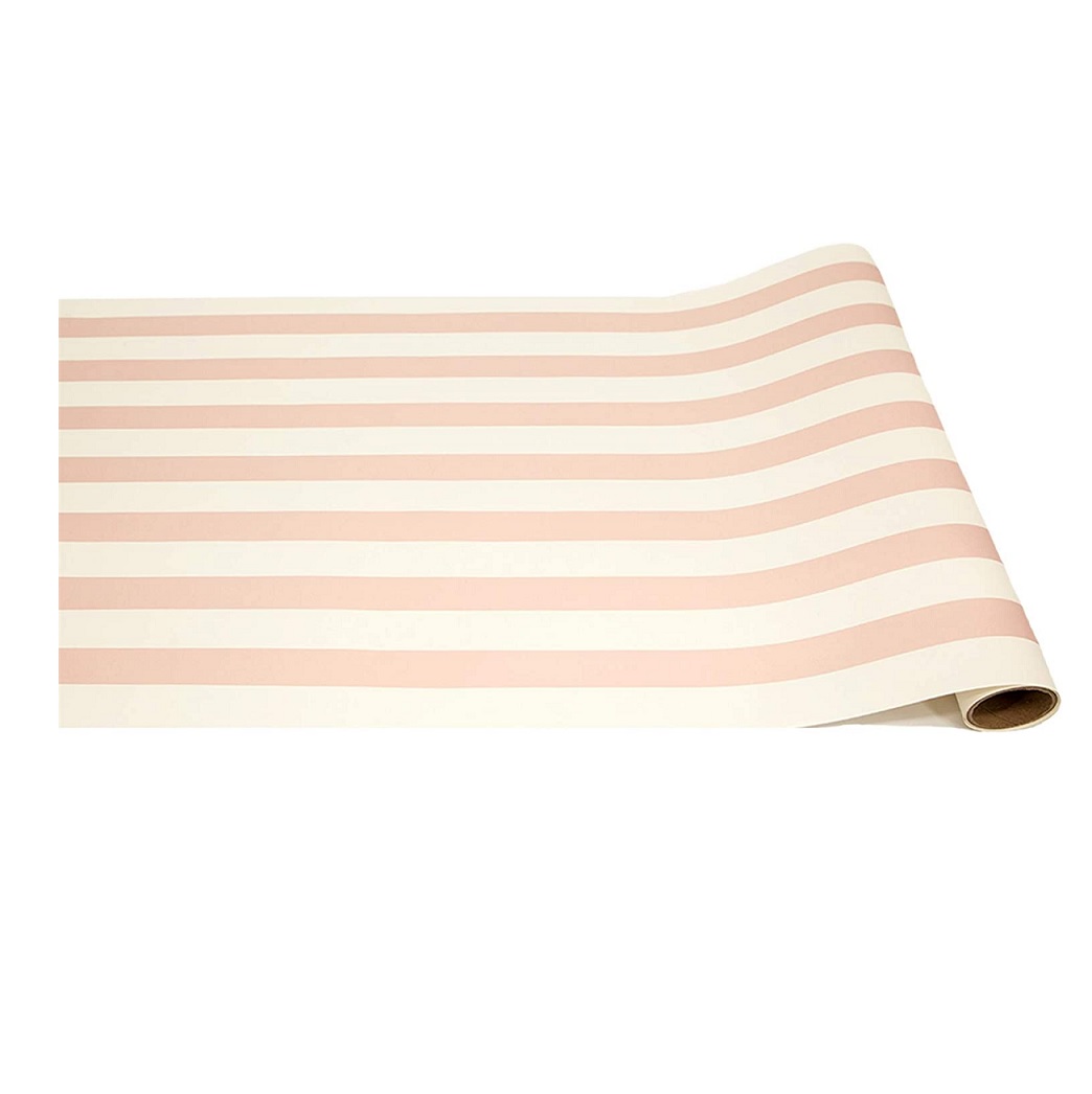 Hester and Cook Striped Table Runner - Pink | Berings