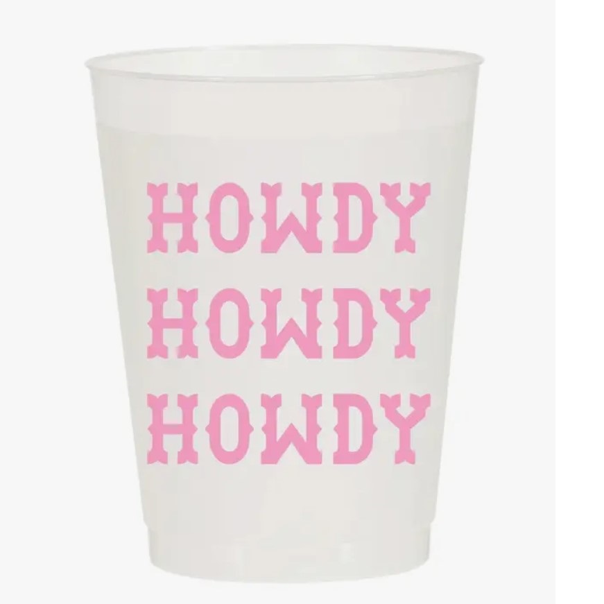 Howdy Frosted Flex Cups | Berings