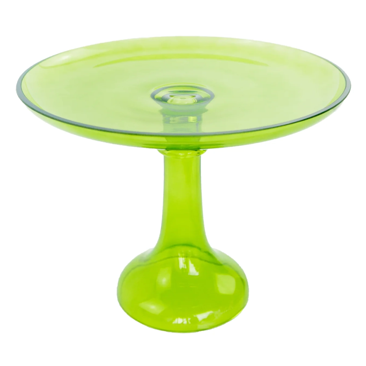 Estelle Colored Cake Stand - Forest Green | Berings