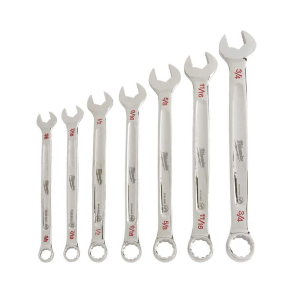 Milwaukee 7pc Combination Wrench Set - SAE | Berings