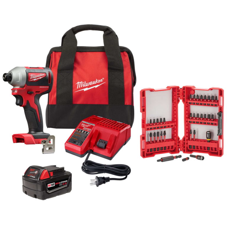 Milwaukee M18 Impact 1/4" Driver Kit | Berings