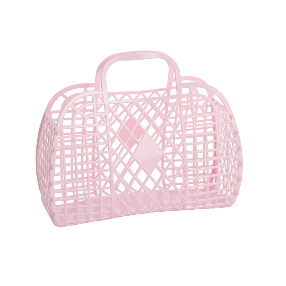 Retro Basket (Large) - Pink | Berings