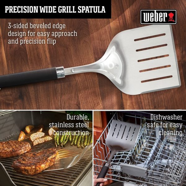 Weber Precision Wide Grill Spatula | Berings