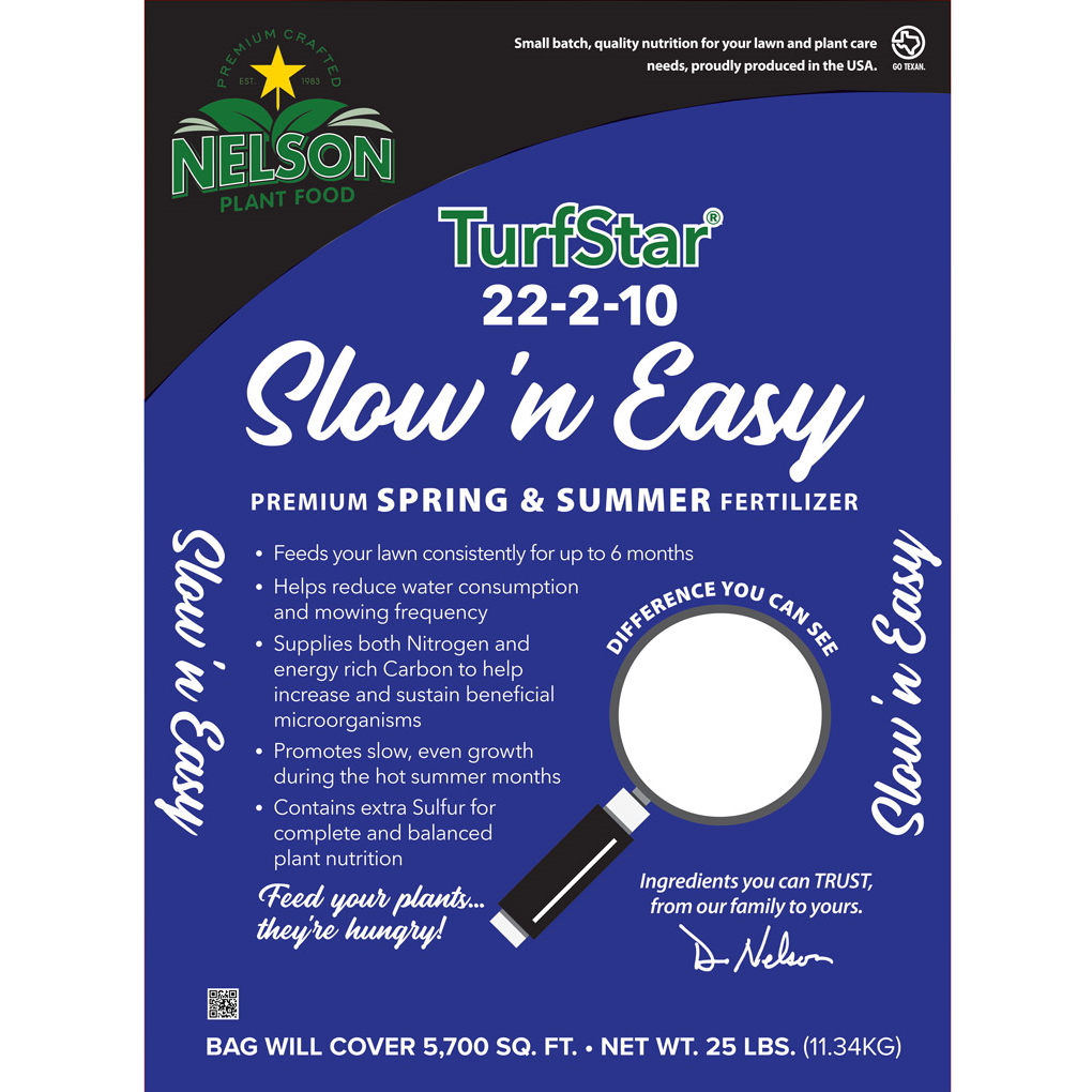 TurfStar 22-2-10 Slow ‘n Easy Spring & Summer Fertilizer | Berings