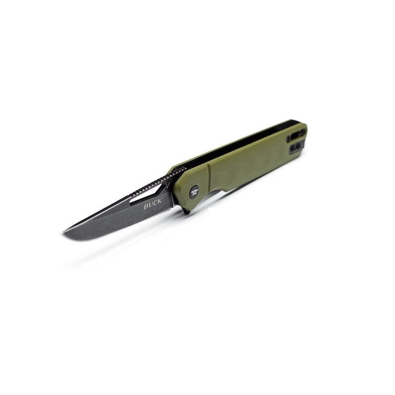 Buck 239 Infusion Modified Tanto Knife - Green | Berings