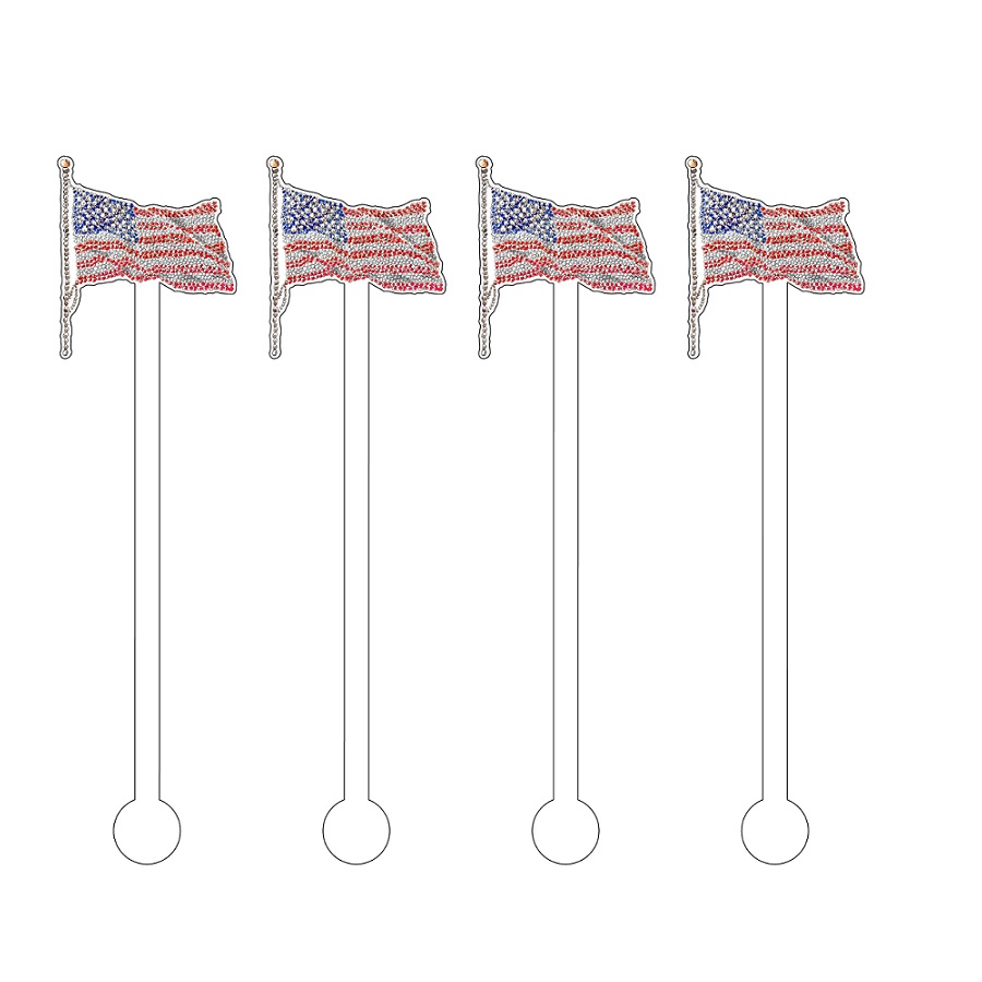 American Flag Signature Series Acrylic Sticks | Berings