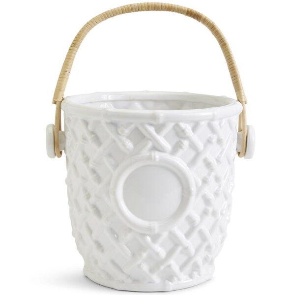 Hampton Faux Bamboo Fretwork Cooler Bucket | Berings