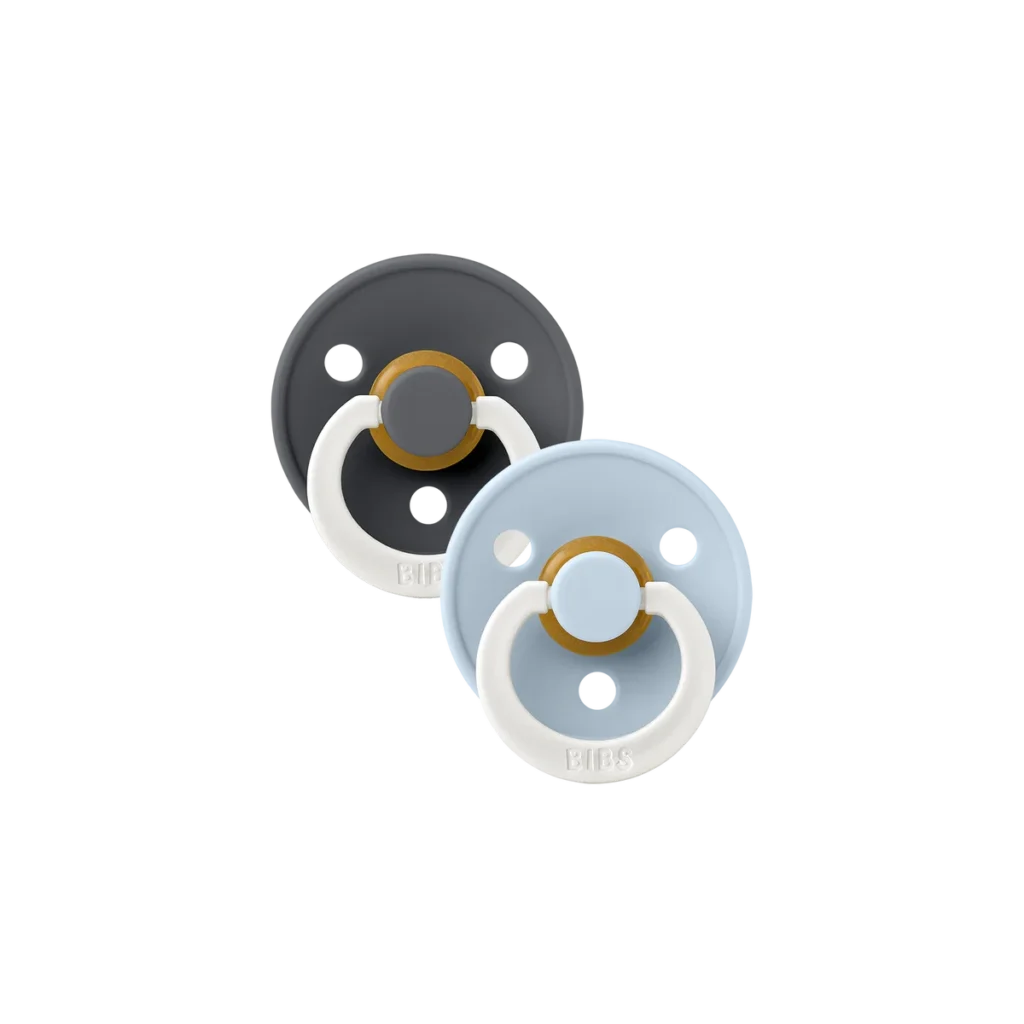 Bibs Colour Glow 2 Pack Pacifier Set | Berings