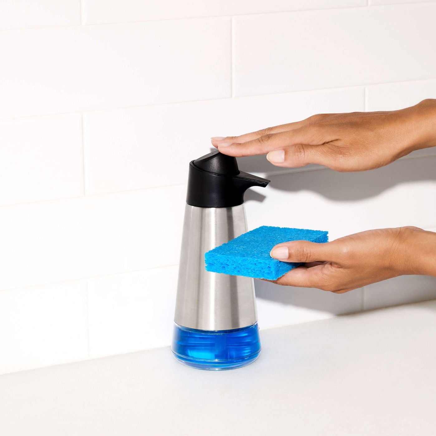 OXO Good Grips Easy Press Soap Dispenser | Berings