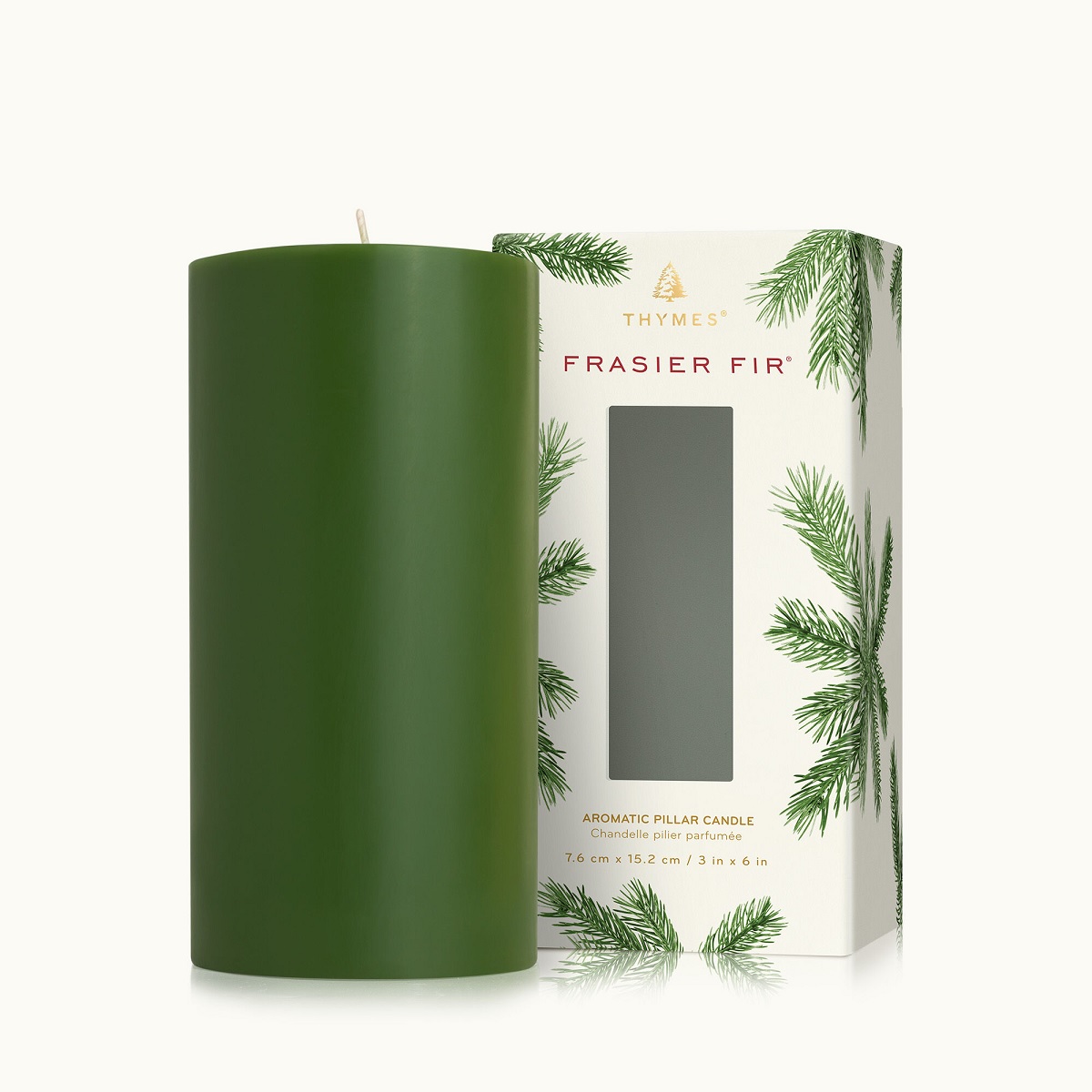 Frasier Fir Pillar Candle - Large | Berings