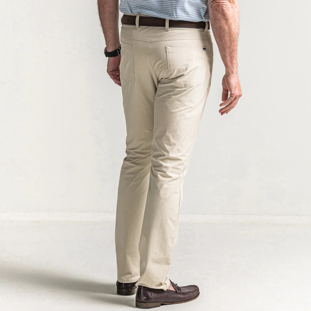Onward Reserve Harris Performance Five Pocket Pant - Stone | Berings