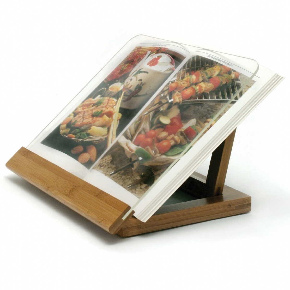 Lipper Bamboo and Acrylic Recipe Book Holder | Berings