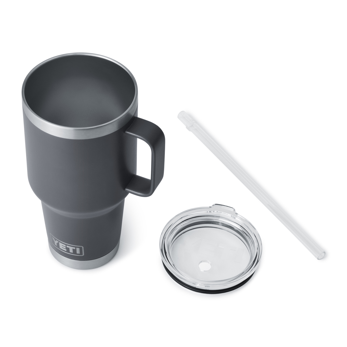 Yeti Rambler 35oz Mug with Straw Lid - Charcoal | Berings
