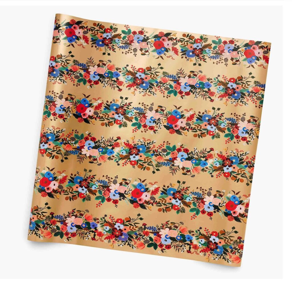 Rifle Paper Co. Holiday Garden Party Wrapping Roll | Berings