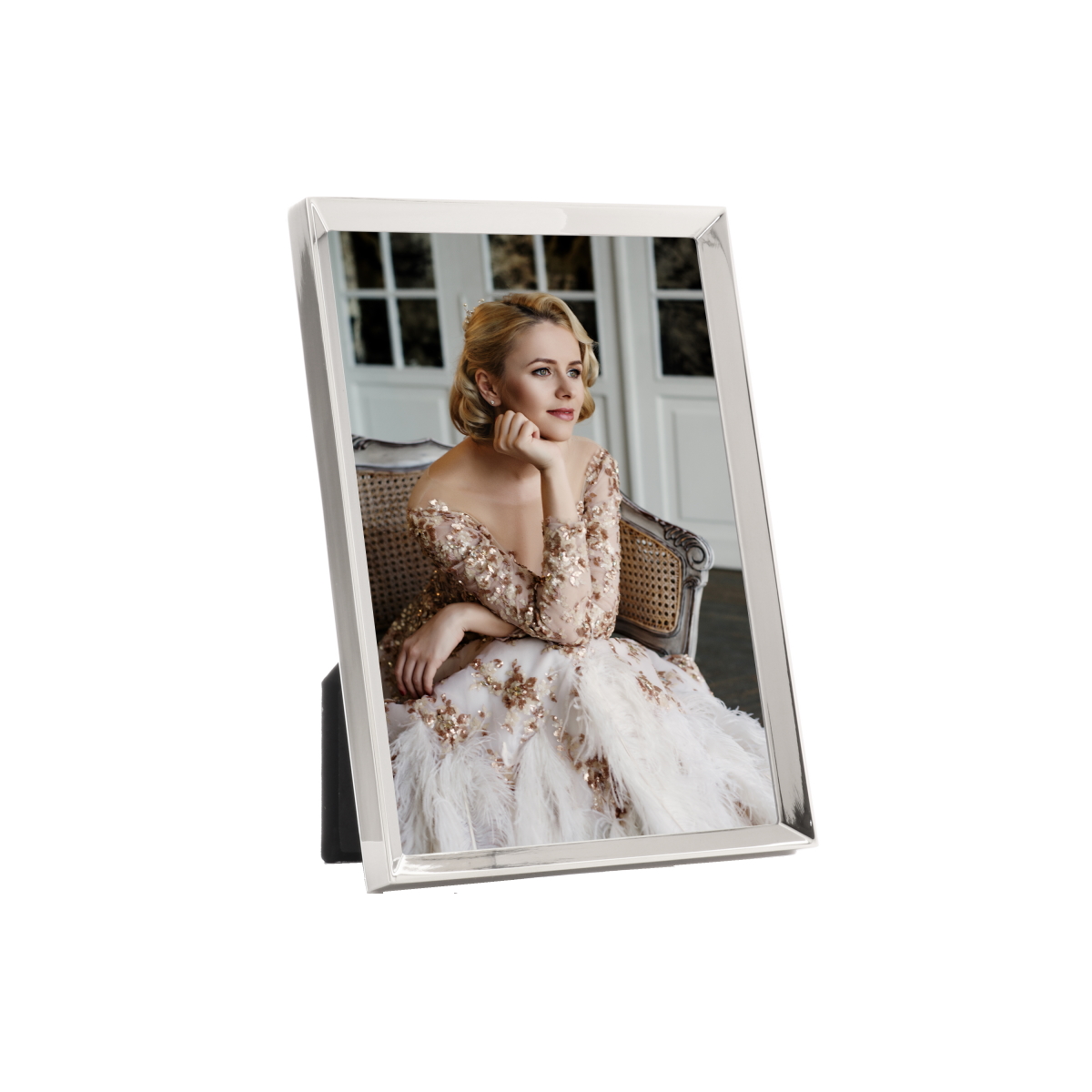 Lawrence Silver Grace 5x7 Picture Frame | Berings